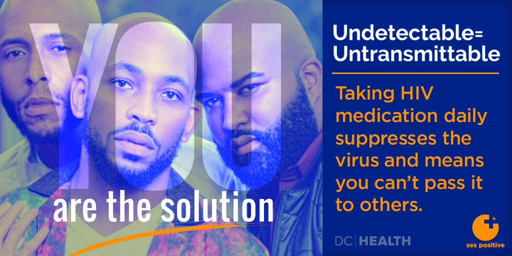 U = U | Undetectable = Untransmittable | HIV Prevention | Sexual + Being